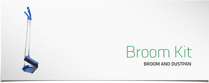 Broom Kit: Broom, Dustpan - Gipeco